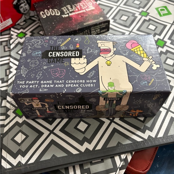 Games | The Censored Game Fun Charades And Pictionary Style Card Game ...